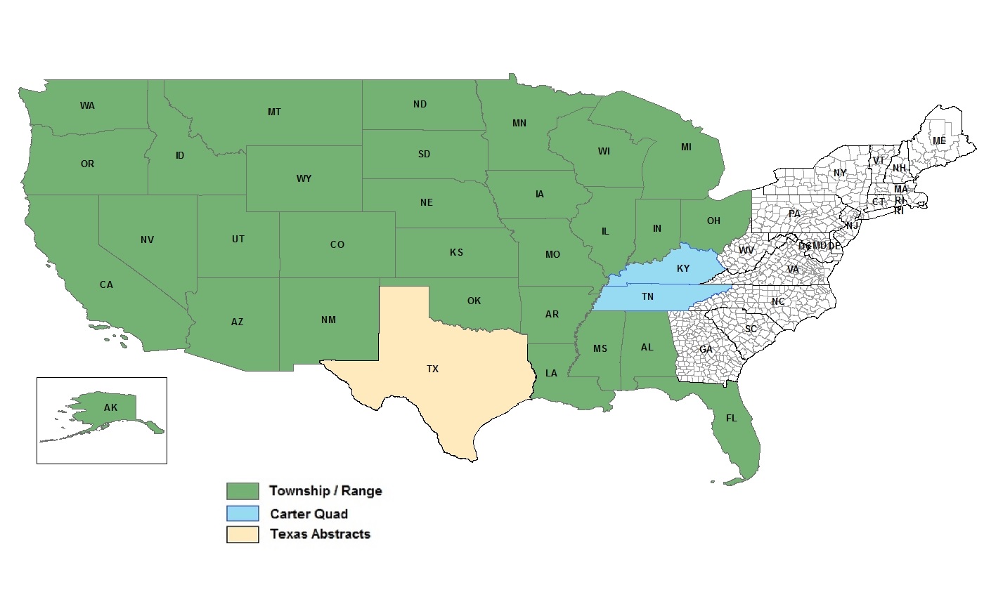 Land Grid Data - Land Grid Maps