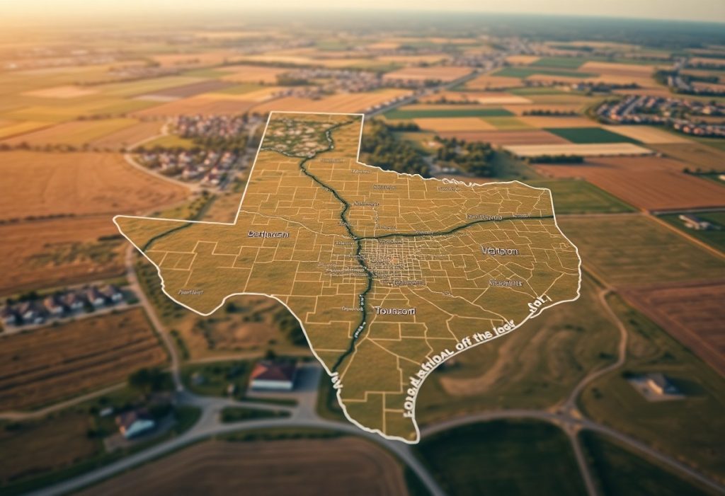 How Do Townships Relate To The Larger Framework Of The Texas Land Grid ...